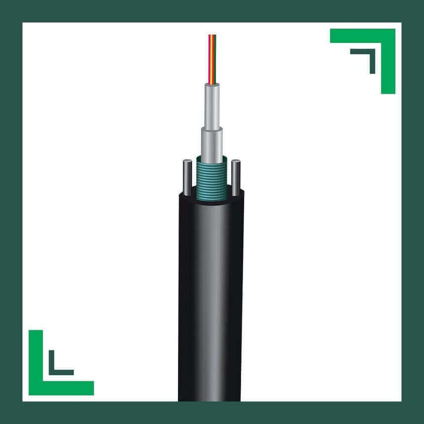 best 24 core fiber cable Armored Multi Core single mode